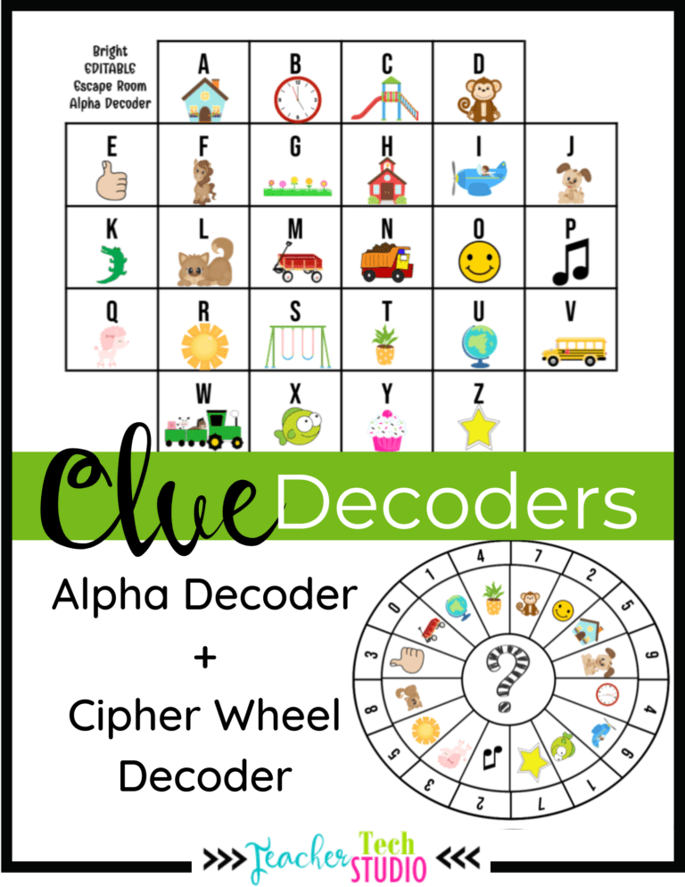 Editable DIY Escape Room Template